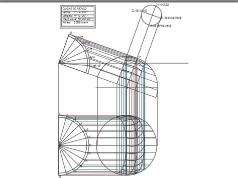 Solar Path In Mexico City In Dwg 000 Kb Cad Library