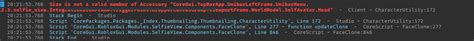 CoreGui Error Output Platform Usage Support Developer Forum Roblox