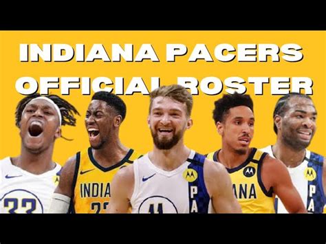 Indiana Pacers Team Players Nba Indiana Pacers Roster Nba Rumors 3