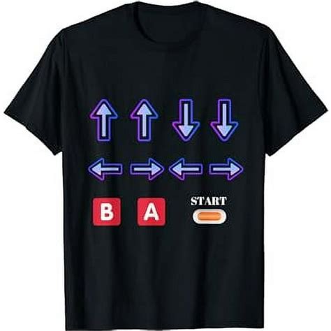 The Cheat Code Up Up Down Down Left Right Left Right B A T Shirt