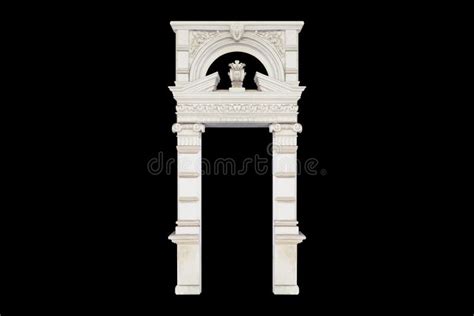 Details Elements Of Buildings Classical Architecture Isolated On A Black Templates For Art Details Elements Of Buildings Classical Architecture Isolated On A Black Templates For Art