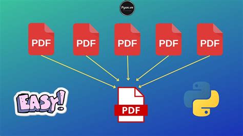 Gộp Nhiều File Pdf Thành Một Sử Dụng Python Cơ Bản Dành Cho Người Mới
