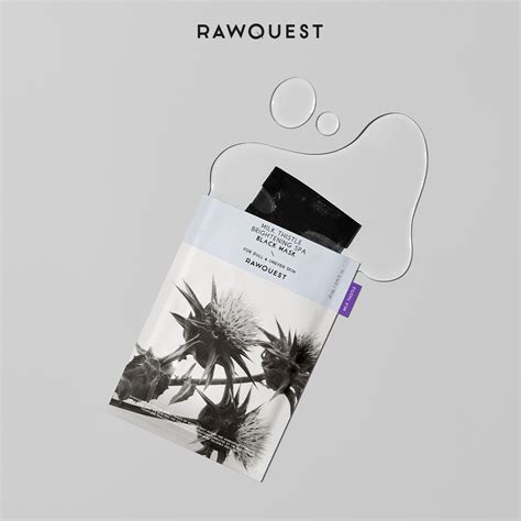 Rawquest 로우퀘스트 지친 피부 초밀착 보습💧 고밀도 블랙 극세사 원단이 선사하는 산뜻