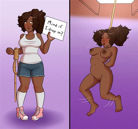 Rule 34 1girl Autoerotic Asphyxiation Black Female Bound Wrists