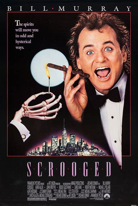 Scrooged Movie Poster 1 Of 3 Imp Awards