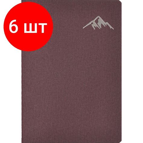Бизнес-тетрадь Attache Эверест А5 48л, комплект 6 штук, кл,тон.блок ...
