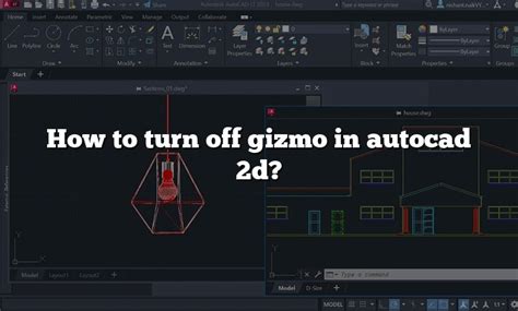 How To Turn Off Gizmo In Autocad 2d