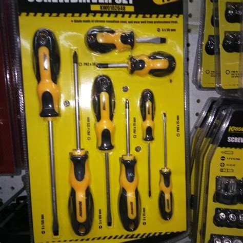 Jual Obeng Krisbow 8 Set Serbaguna Hand Tools Obeng Krisbow Shopee