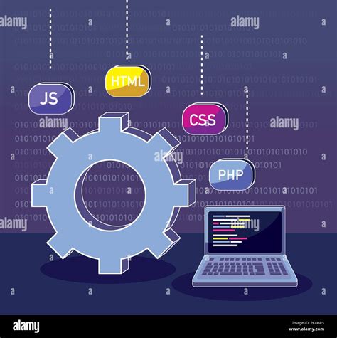 Program Coding Concept Stock Vector Image Art Alamy