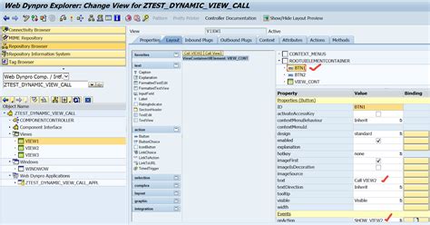 Techsap Dynamic View Call In Webdynpo Abap