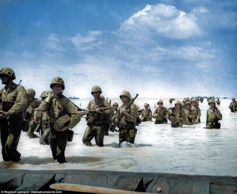 Newly Released Wwii Images Show Battle Of Tarawa Daily Mail Online