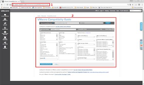 Pantallazos Es VMware Compatibility Guide