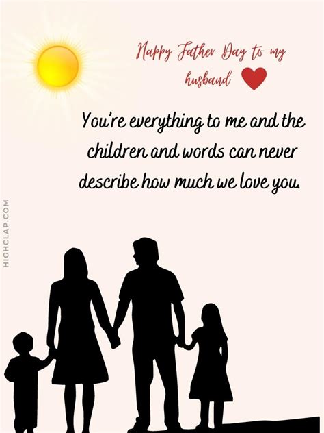 40 Fathers Day Quotes And Messages From Wife To Husband