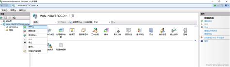 Windows Server 2019 安装iis服务 并将静态网站挂载 实现局域网内访问windows Server2019安装iis
