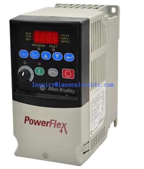 Allen Bradley Powerflex 4 Drive 22a B4p5n104 208 240v Ac 3 Phase Suppliers Distributor
