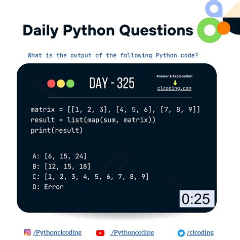 Python Coding On Linkedin Python Coding Challenge Day 325 What Is