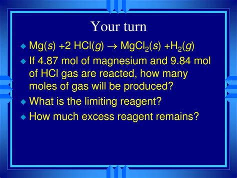 Ppt Limiting Reagent Powerpoint Presentation Free Download Id 2568134