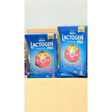 Jual Lactogen Pro 6 12 Bulan 180 Gram Shopee Indonesia