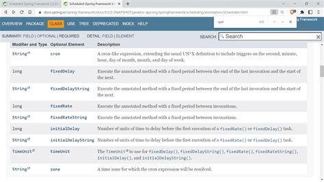 Document Which `scheduled` Attributes Support Spel Expressions · Issue 29290 · Spring Projects