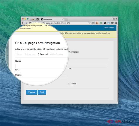 Gravity Perks Multi Page Form Navigation Plugin Download