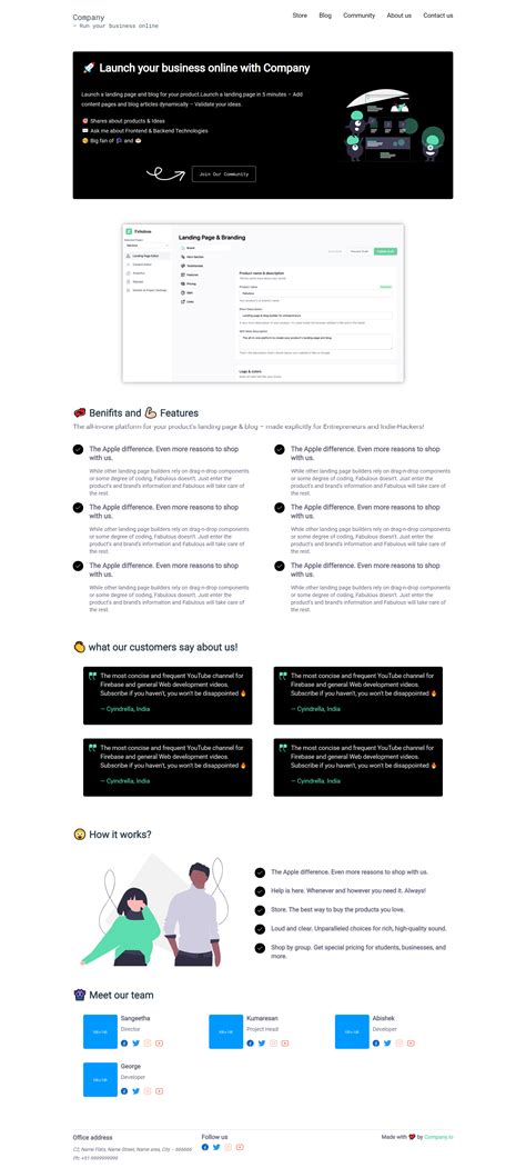 Github Git Kameshclassic Landing Opensource Landing Page For Your