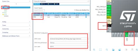 stm32的中断系统（按键控灯：基于hal库 寄存器） stm32g030 io中断基于寄存器 csdn博客