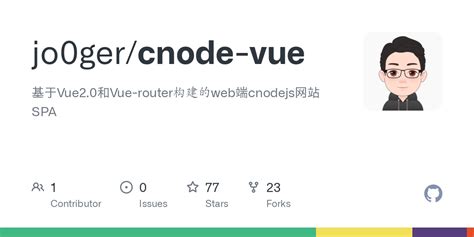 Cnode Vue Package Json At Master Jo0ger Cnode Vue GitHub