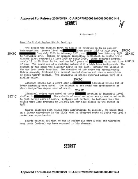 Possible Rocket Engine Static Testing Documentcloud