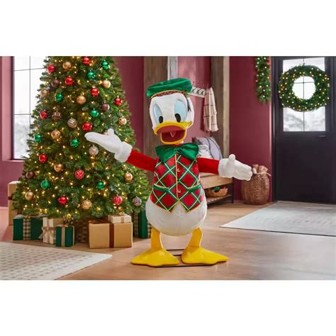 Disney 4ft Animated Donald Duck Mad About Horror