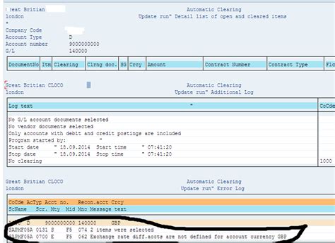 Tcode F 13 Automatic Clearing Sap Community