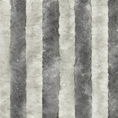 Türvorhang Flauschvorhang 56 X 185 Cm Grau Silber Moritz