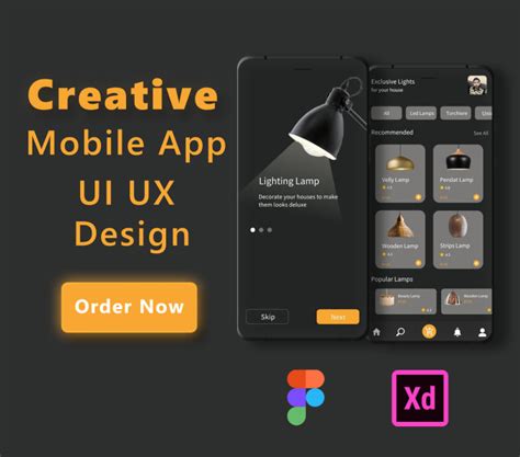 Design Creative Ui Ux For Mobile App Website Dashboard By Ourtech Fiverr