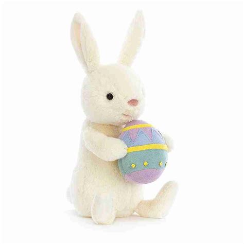 Jellycat Bobbi Bunny With Easter Egg Whyzee