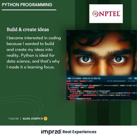 Allen Joseph G On Linkedin Nptel