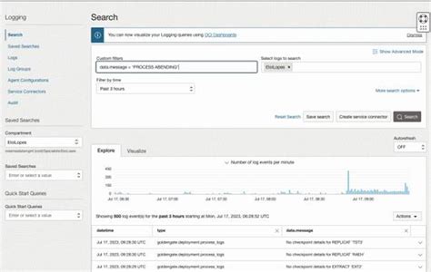 Access Oci Goldengate Logs Using Oci Logging