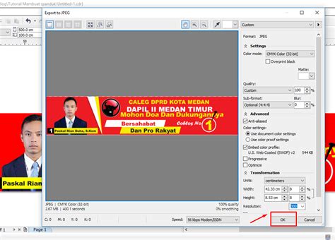 Cara Membuat Spanduk Dengan Coreldraw Goliketrik