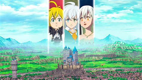 Seven Deadly Sins Edinburgh Grudge Key Art Wallpaper Hd Anime 4k