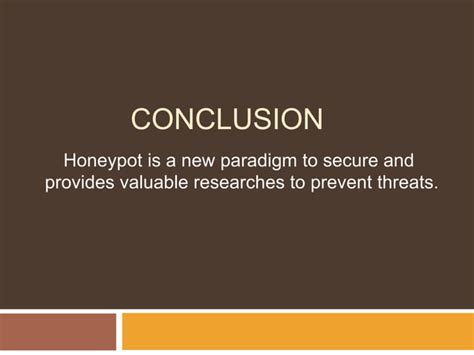 Improving Intrusion Detection System By Honeypot Ppt