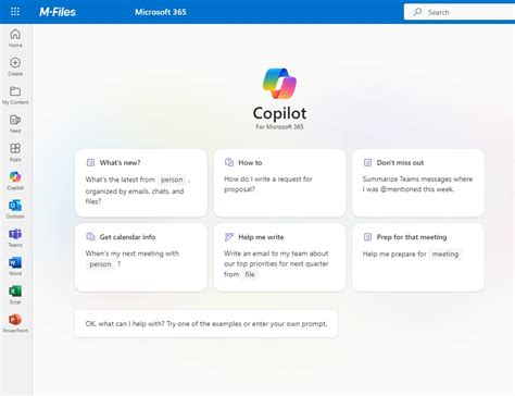 Microsoft Copilot M Files