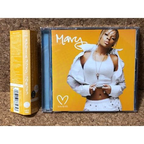 美盤 美ジャケ ほぼ新品 メアリー・j ブライジ Mary J Blige 2003年 Cd ラヴ＆ライフ Love And Life 国内盤