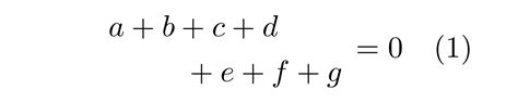 Math Mode Adjusting Vertical Alignment Of Multi Line Equation TeX LaTeX Stack Exchange