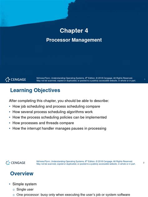 Ch 04 Pdf Scheduling Computing Multi Core Processor