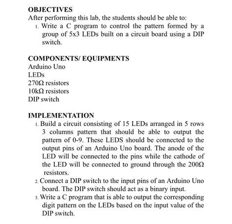 Solved OBJECTIVES After Performing This Lab The Students Chegg