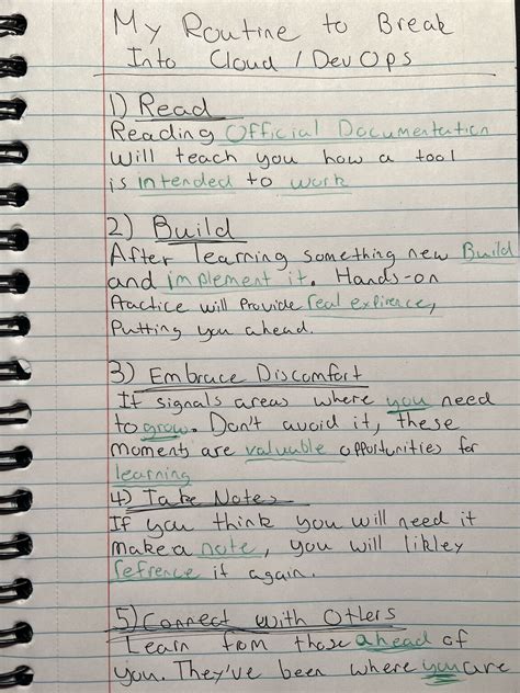 this is the routine that helped me break into devops here s is the