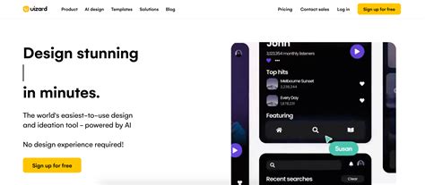 How To Design A Website Theme In Uizard Uizard