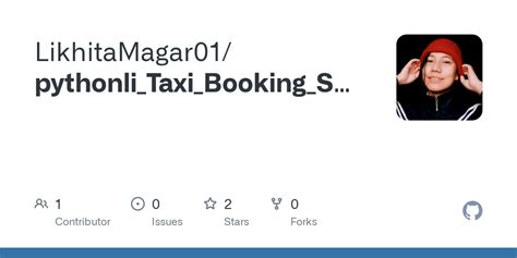 GitHub LikhitaMagar Pythonli Taxi Booking System