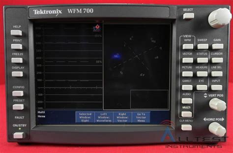 Wfm700hd Tektronix Multi Format Multi Standard Waveform Monitor