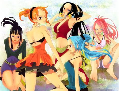 Nami Nico Robin Boa Hancock Nefertari Vivi And Jewelry Bonney One