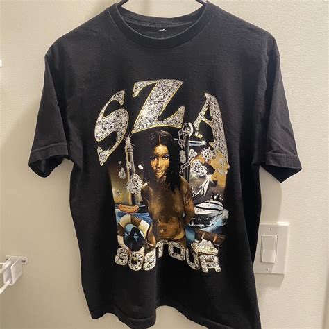 Sza Sos Official Tour Merch Tee Size Medium 1010 Depop