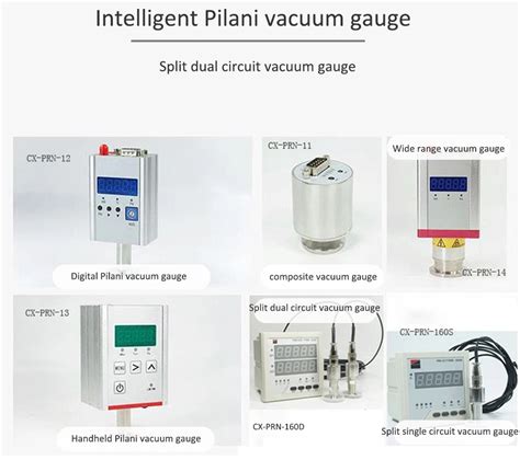 Digital Pirani Vacuum Pressure Gauge For Tube Furnace